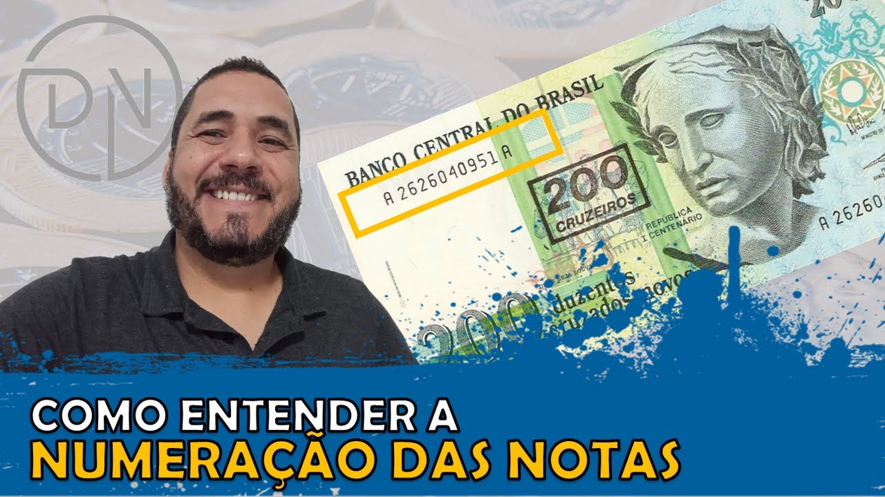 Como entender a numeração das notas | #numismatica - YouTube
