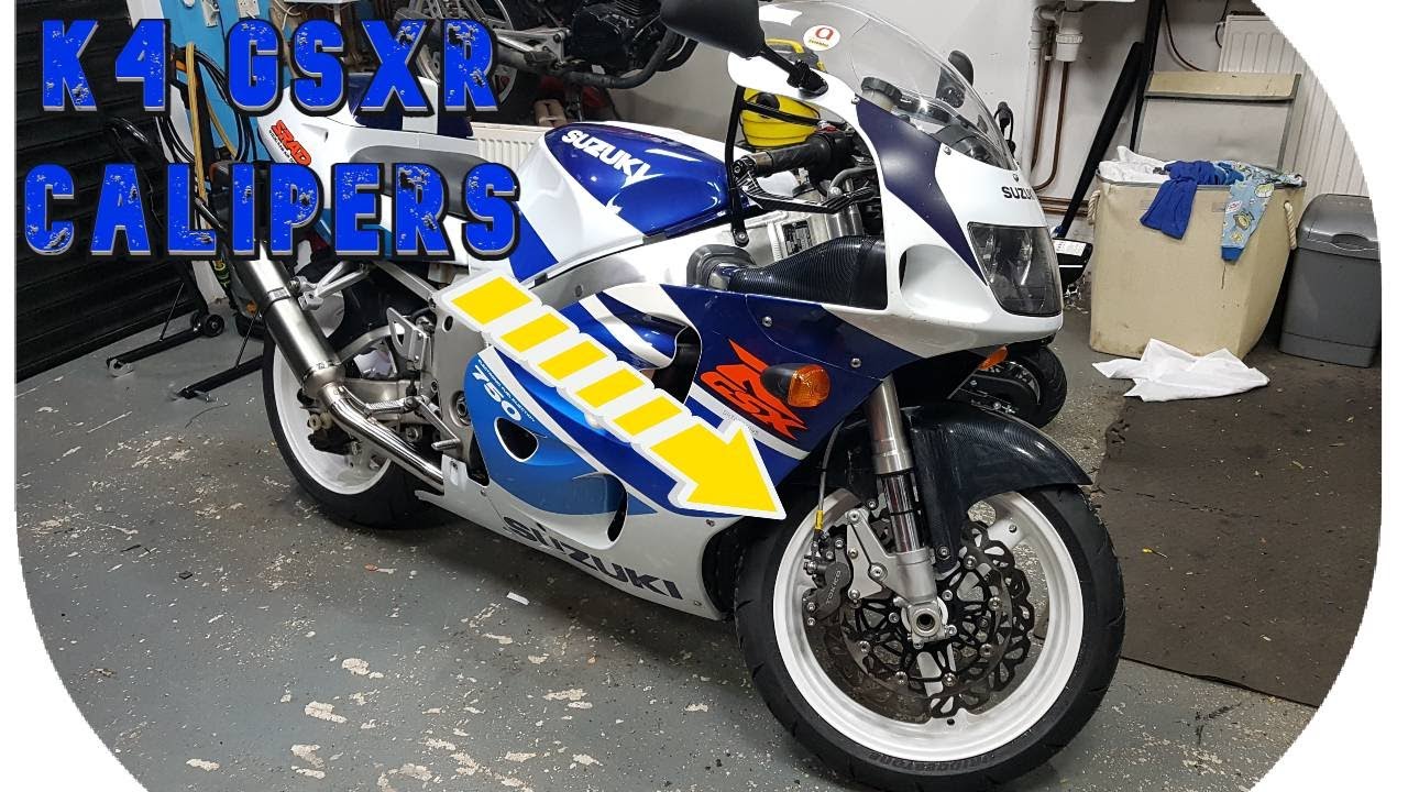 SRAD front brake upgrade?? Maybe... [GSXR 750} - YouTube