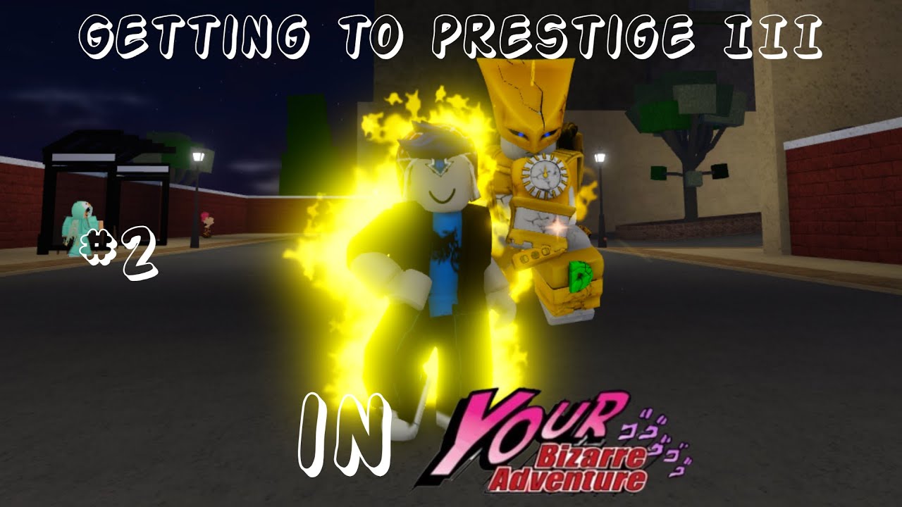 Goofy Gold plays YBA and gets to prestige 3 Part 2 - YouTube