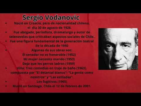 El delantal blanco de Sergio Vodanovic - YouTube