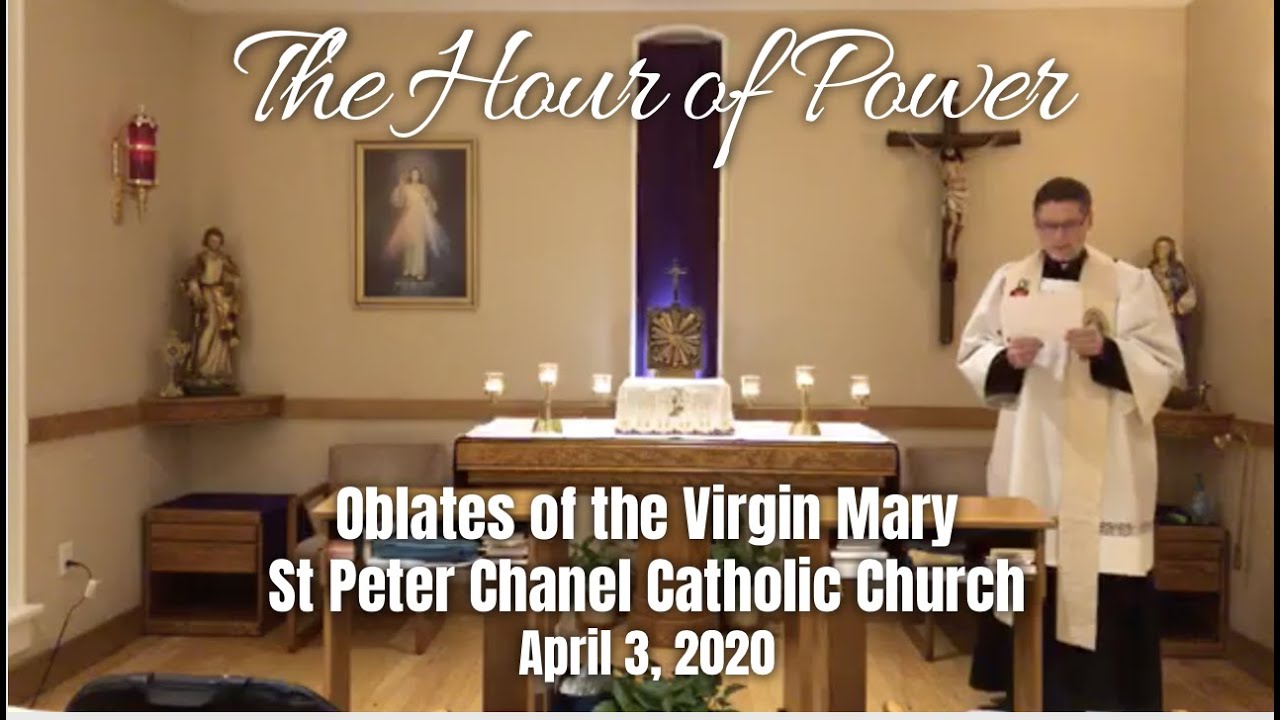 HOLY HOUR WITH THE OBLATE PRIESTS | APRIL 3, 2020 - YouTube