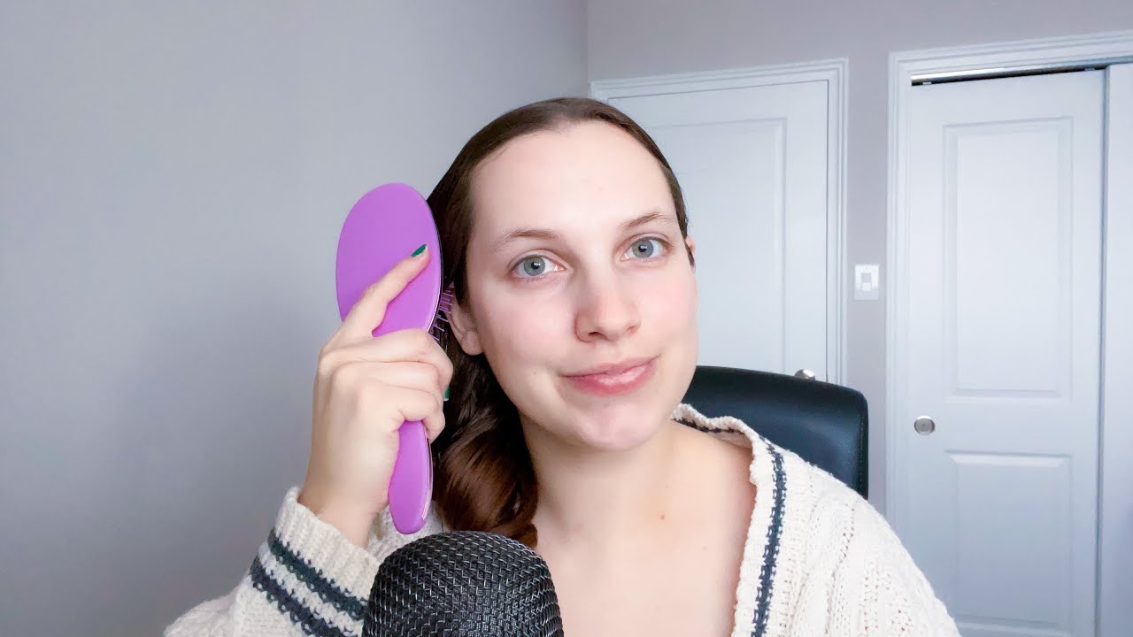 Asmr Relaxing Hair Brushing ππΌββοΈ Youtube