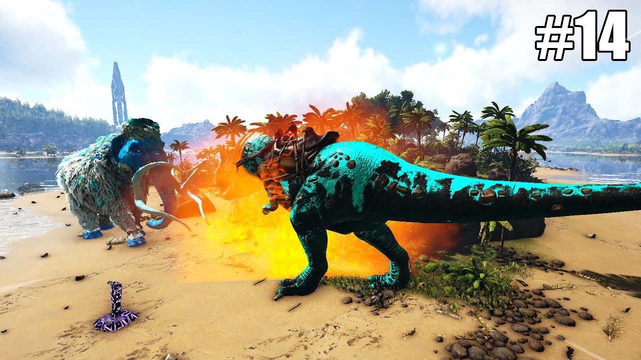 LAWAN SEMUA BOS DEMI EVOLUSI RAPTOR - ARK HARDCORE ETERNAL RETRO #14 ...