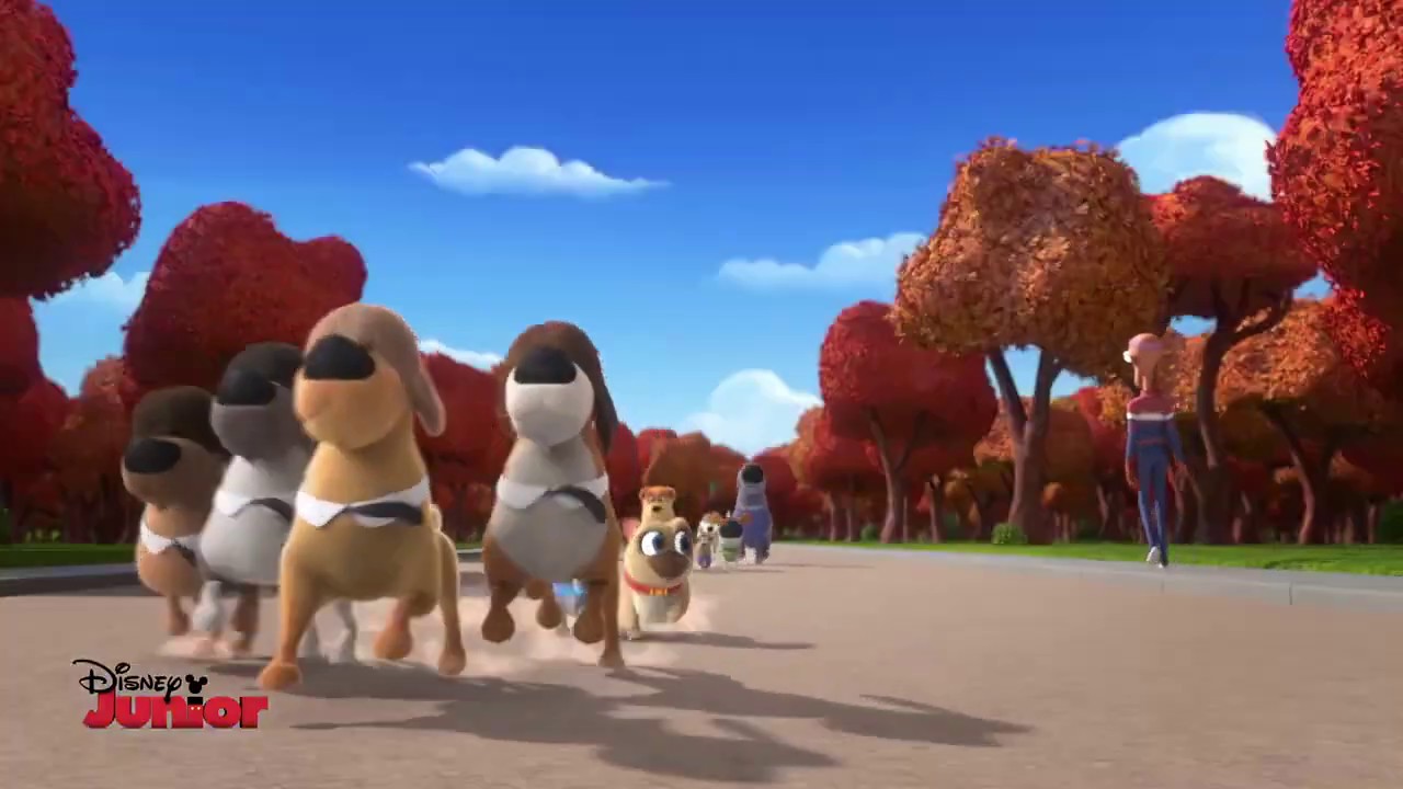 Puppy Dog Pals - The Lab Four EXCLUSIVE CLIP - YouTube