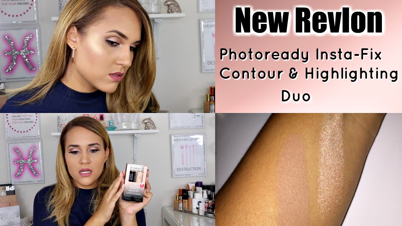 New Revlon Photoready Insta-Fix Contour & Highlighting Duo | Review and ...