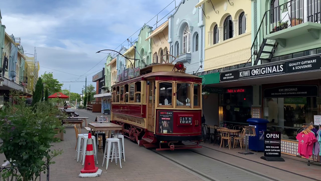 Trolley in Christchurch, New Zealand (4K) - YouTube