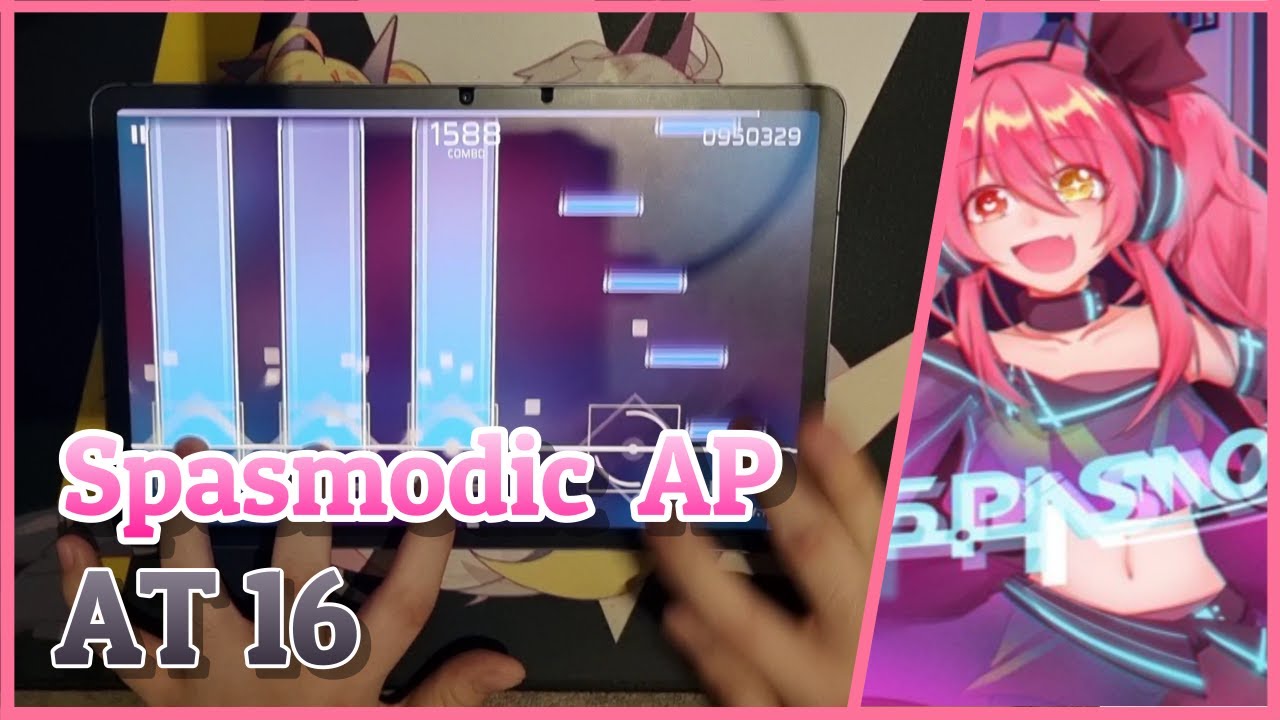 【Phigros】 피그로스 초대 보스곡 | Spasmodic ALL PERFECT 【AT 16】 - YouTube