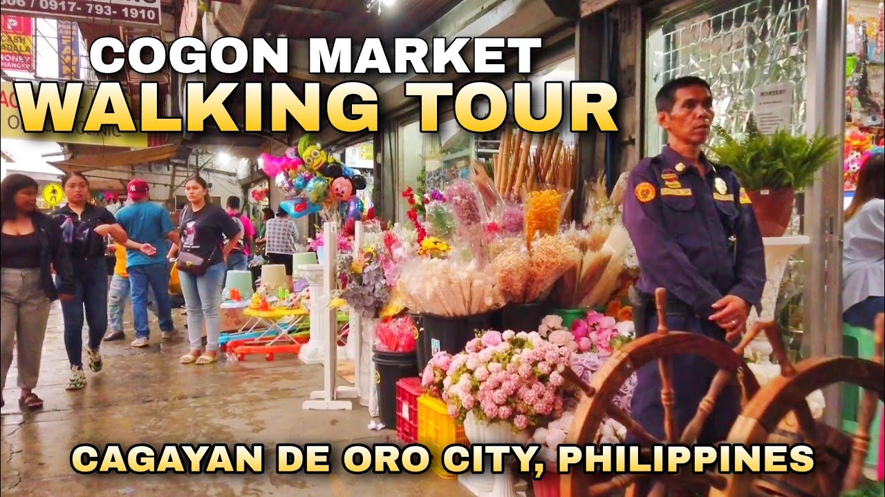 COGON MARKET WALKING TOUR - CAGAYAN DE ORO CITY, PHILIPPINES - YouTube
