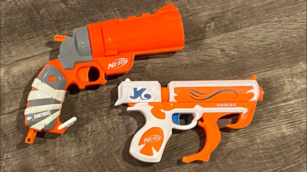 Nerf Fortnite Flare & Nerf Roblox Arsenal Soul Catalyst - YouTube