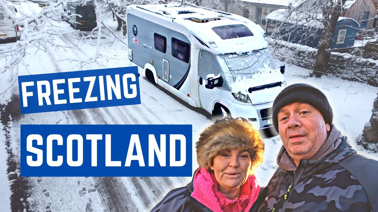 Van Life Scotland: HORRENDOUS WEATHER and BAD ROADS didn't stop us ...