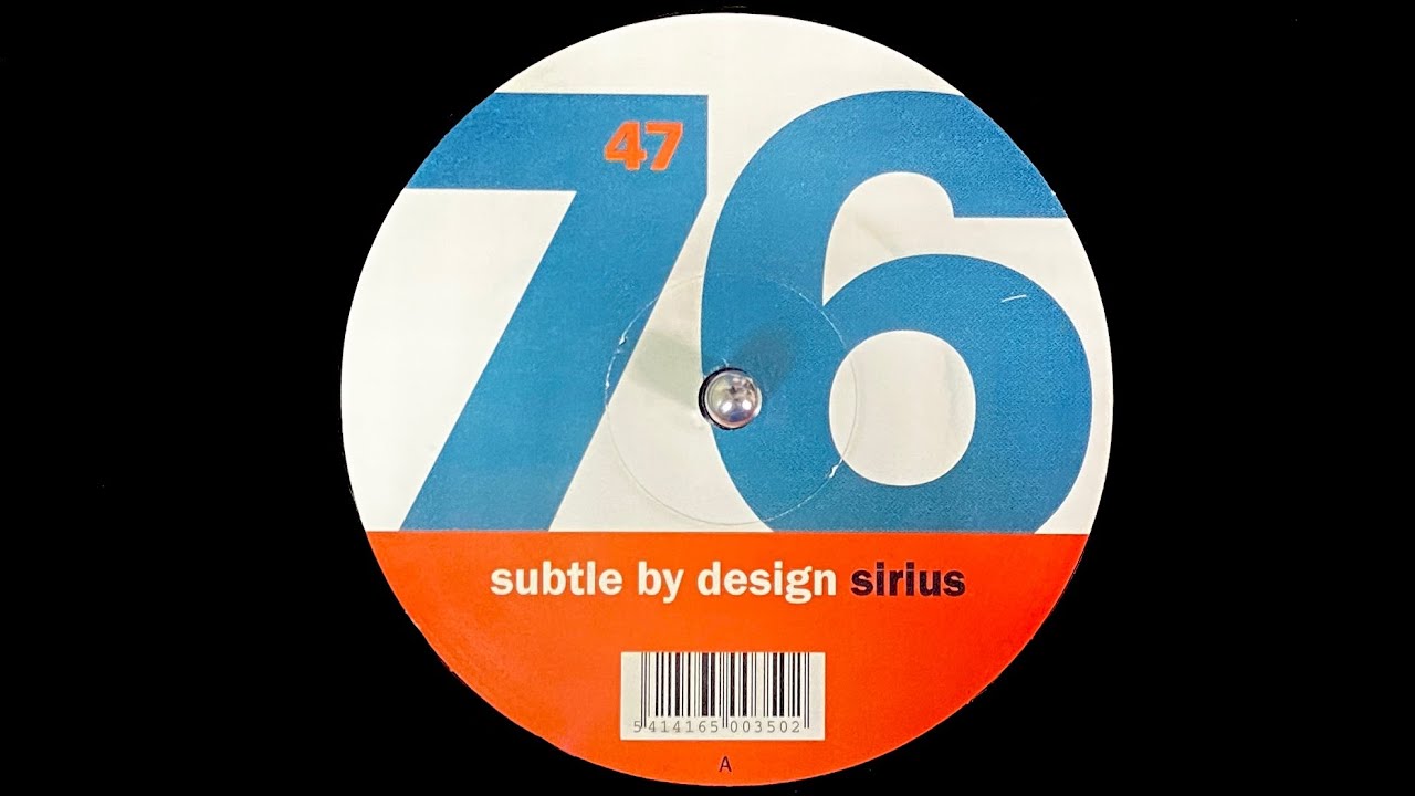 Subtle By Design - Sirius (DJ Tiësto Remix) (1999) - YouTube