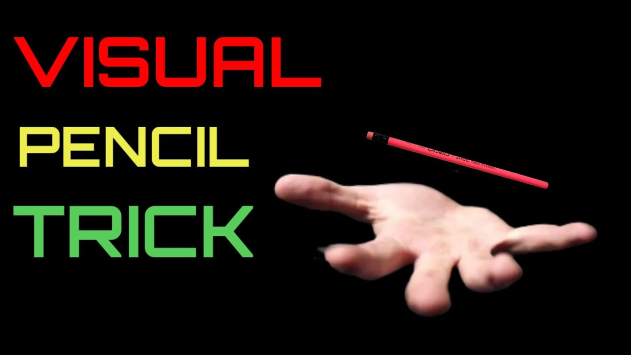 VISUAL Pencil Tricks Anyone Can Do |Revealed - YouTube