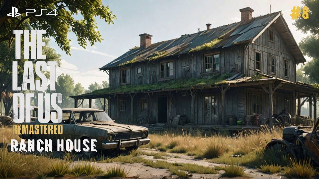 the last of us remastered ranch house - YouTube