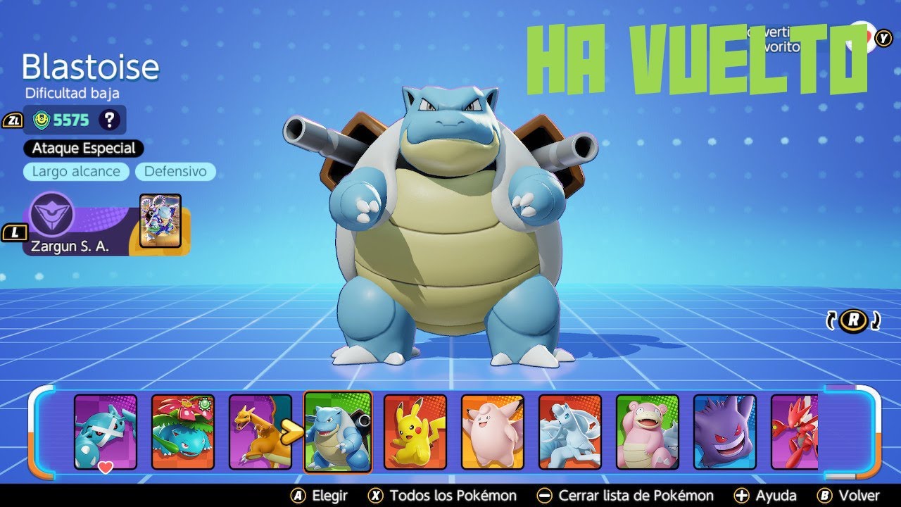 BLASTOISE CON GIRO RAPIDO!! BUFF OCULTO?? #blastoise #gameplay # ...