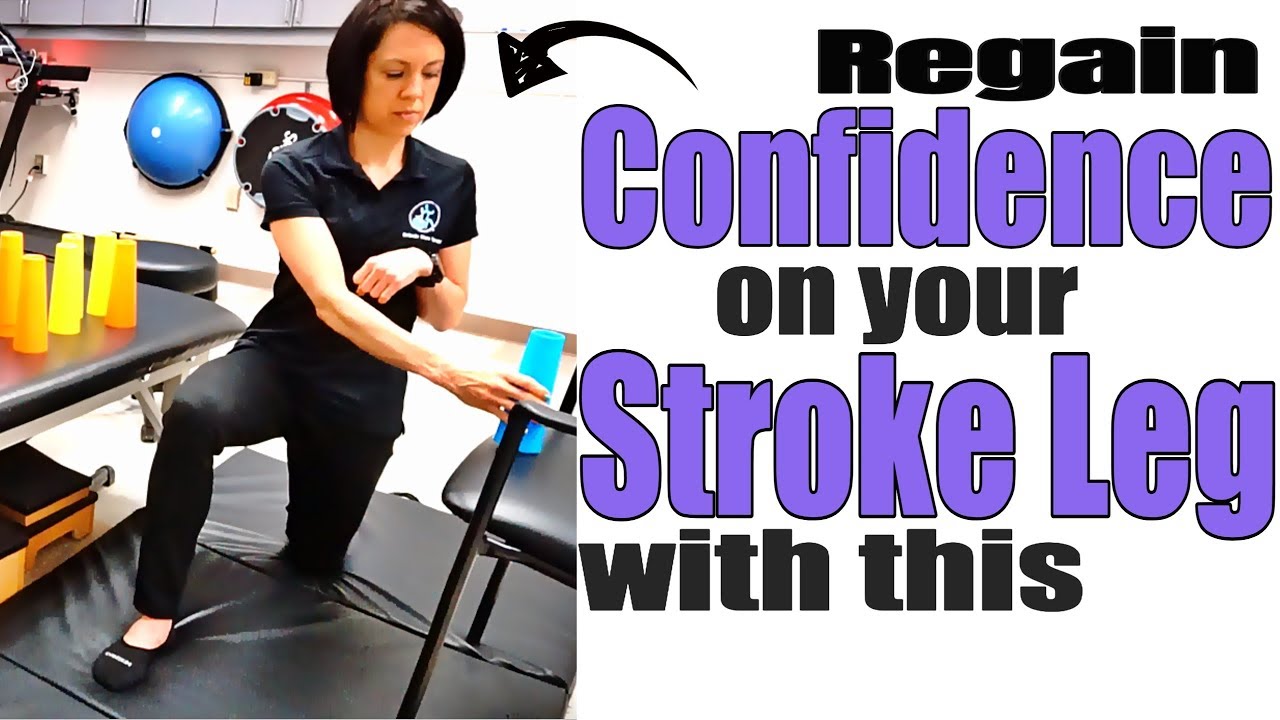 Stroke Exercise Improve Your Confidence On Your Affected Leg YouTube