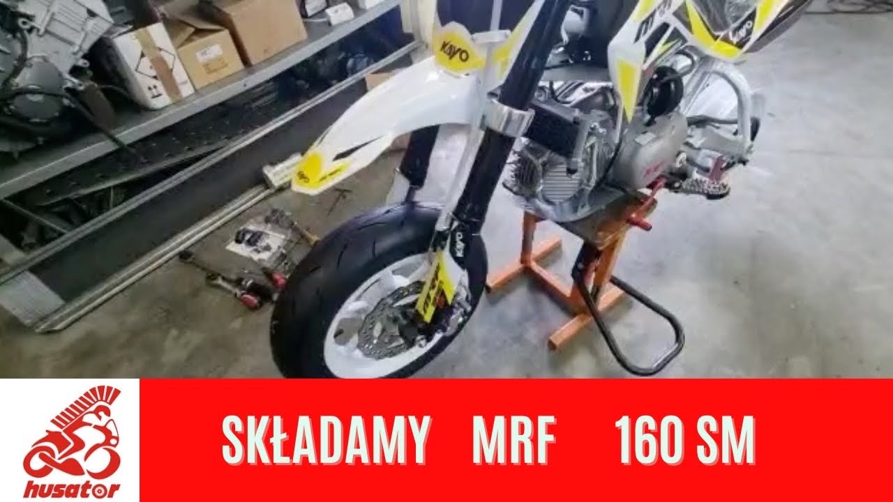 Składamy Pitbike MRF 160 SM - YouTube