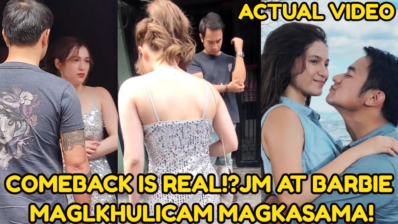 NAGKABALIKAN!?Barbie Imperial Jm De Guzman SPOTTED MAGKASAMA - YouTube