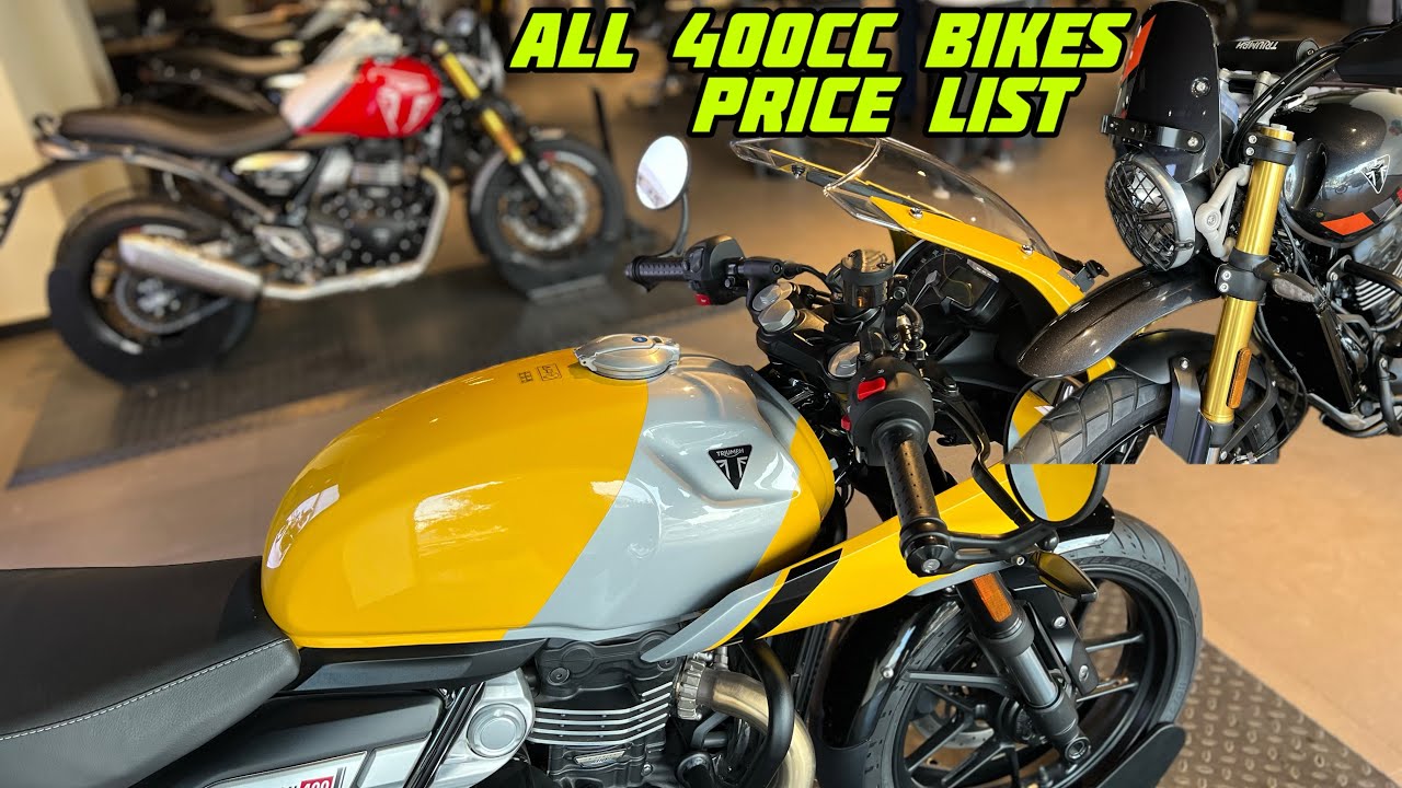 All 2026 Triumph 400cc Bikes Latest Price List | 2026 Triumph Speed 400 ...