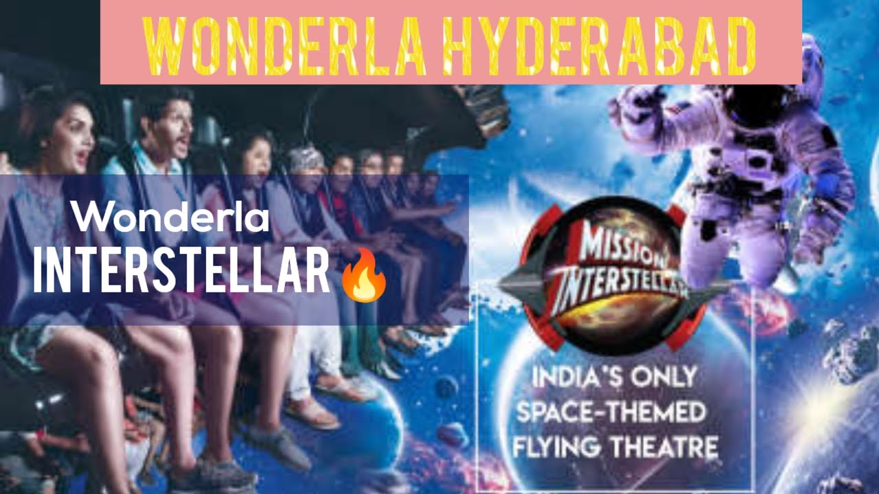 Wonderla Interstellar 🔥 Must Watch Amazing Experience| Hyderabad ️ ...