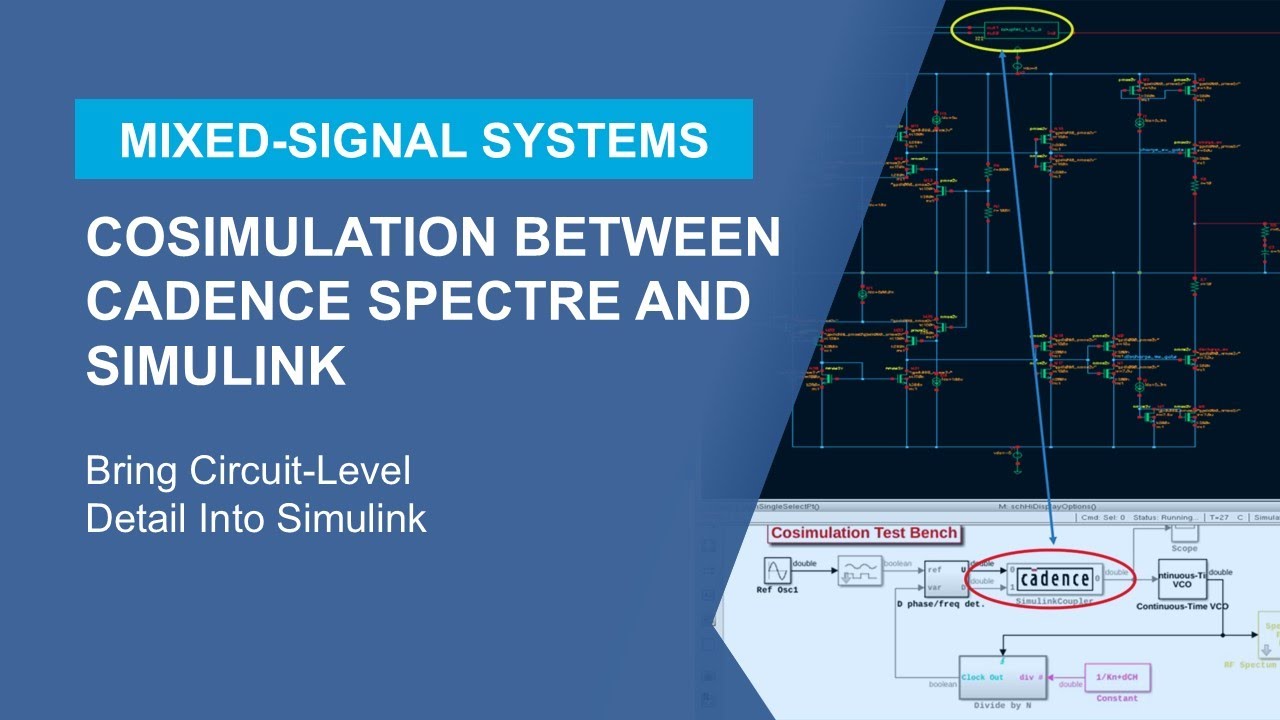 Co-simulation Between Cadence Spectre and Simulink - YouTube