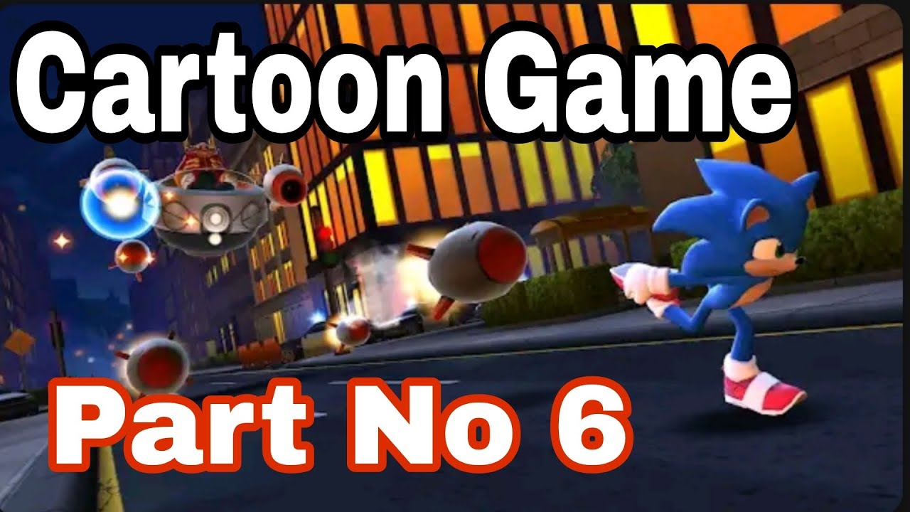 Cartoon Game b(Sonic Boom Shadow s Run)Part 6 - YouTube