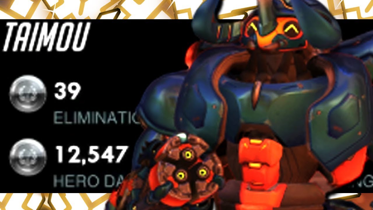 TAIMOU DPS ORISA! 39 ELIMS! [ OVERWATCH SEASON 19 TOP 500 ] - YouTube