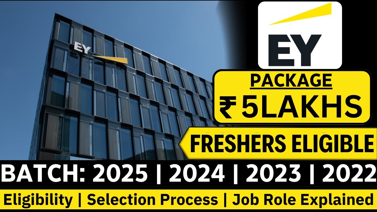 EY Off Campus 2025 Recruitment Is HIRING NOW With HIGH Salary - YouTube