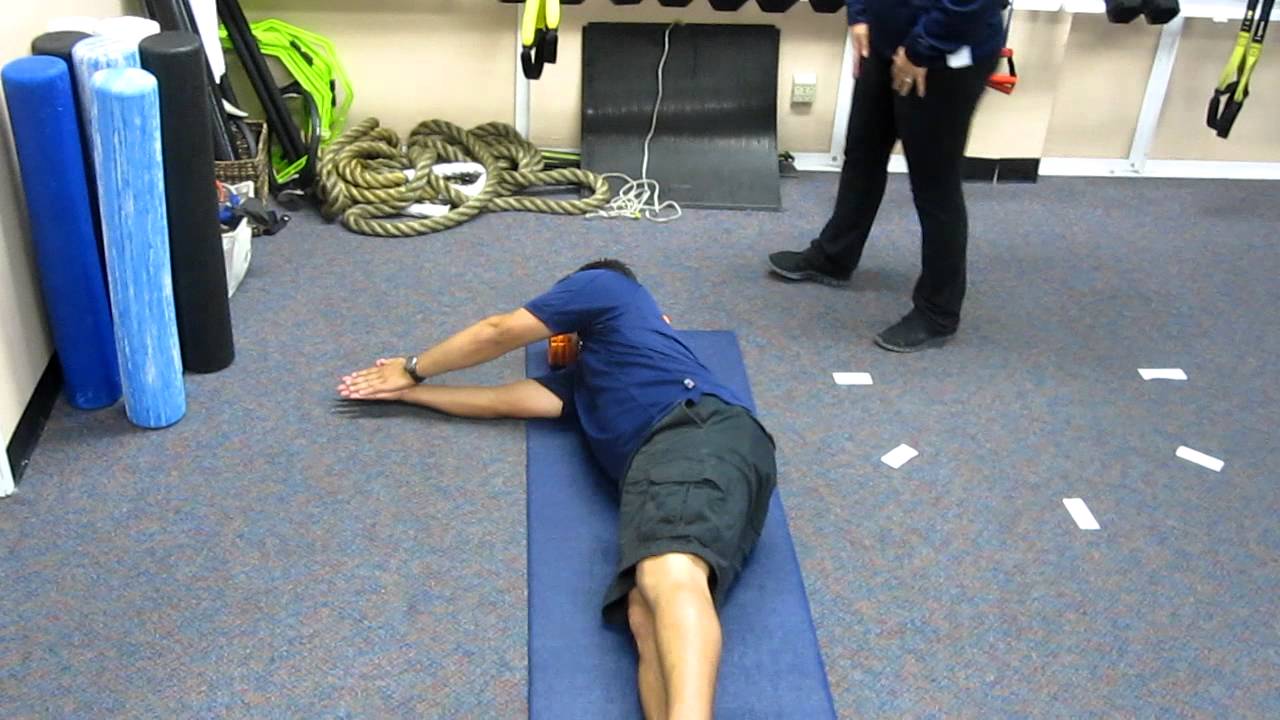 Thoracic Spine Stretches @ SCAR - YouTube