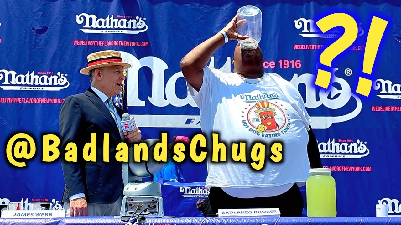 World Record Attempt! Eric "Badlands" Booker Chugs 2 Gallons of ...