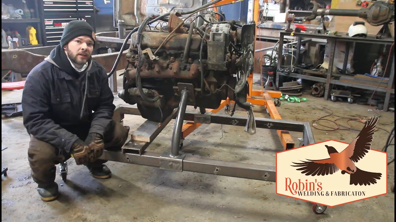 Quick Update: DIY Engine Stand - YouTube
