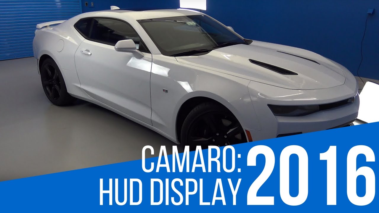 2016 Chevrolet Camaro: Head-Up Display Demo - YouTube
