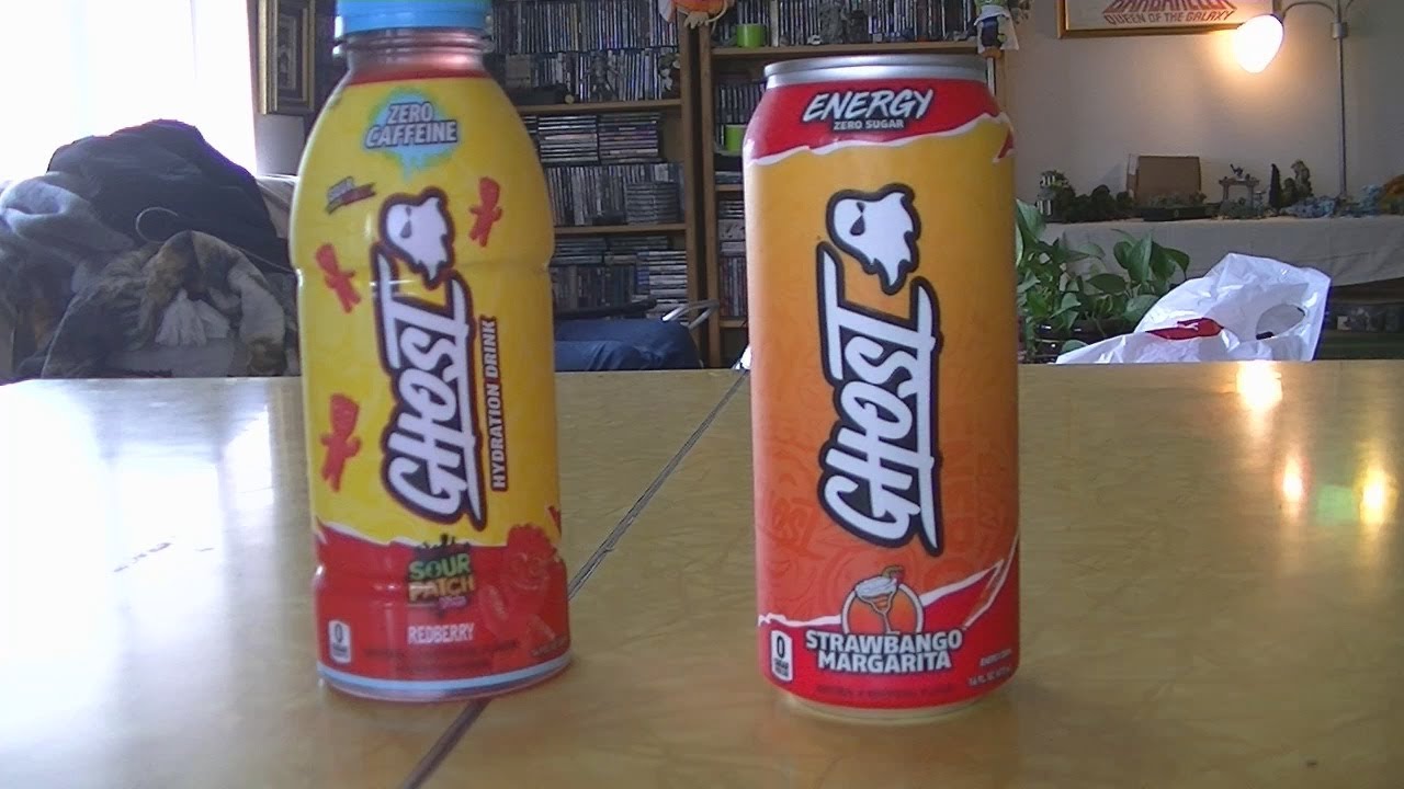 Steve Tries: Ghost Energy Redberry and Strawberry Mango - YouTube