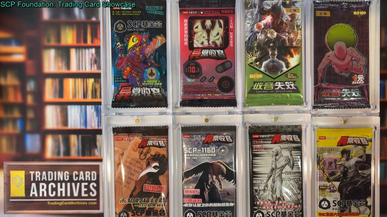 ☢️☣️ SCP Foundation Trading Cards Collection Showcase! ☣️☢️👨🏼‍⚕️ # ...