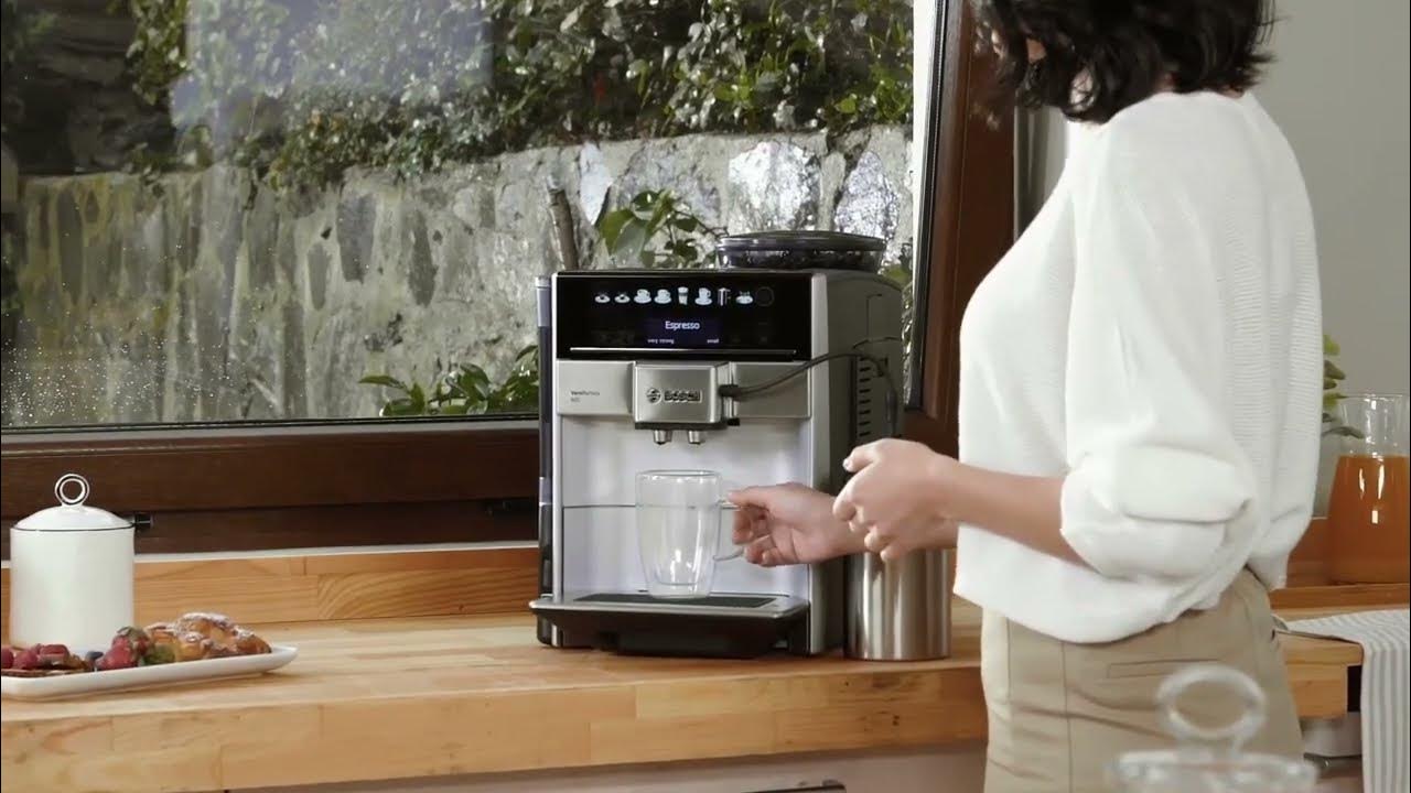 Bosch Vero Barista 600 - Full Automatic Coffee Maker - TIS65621RW - YouTube