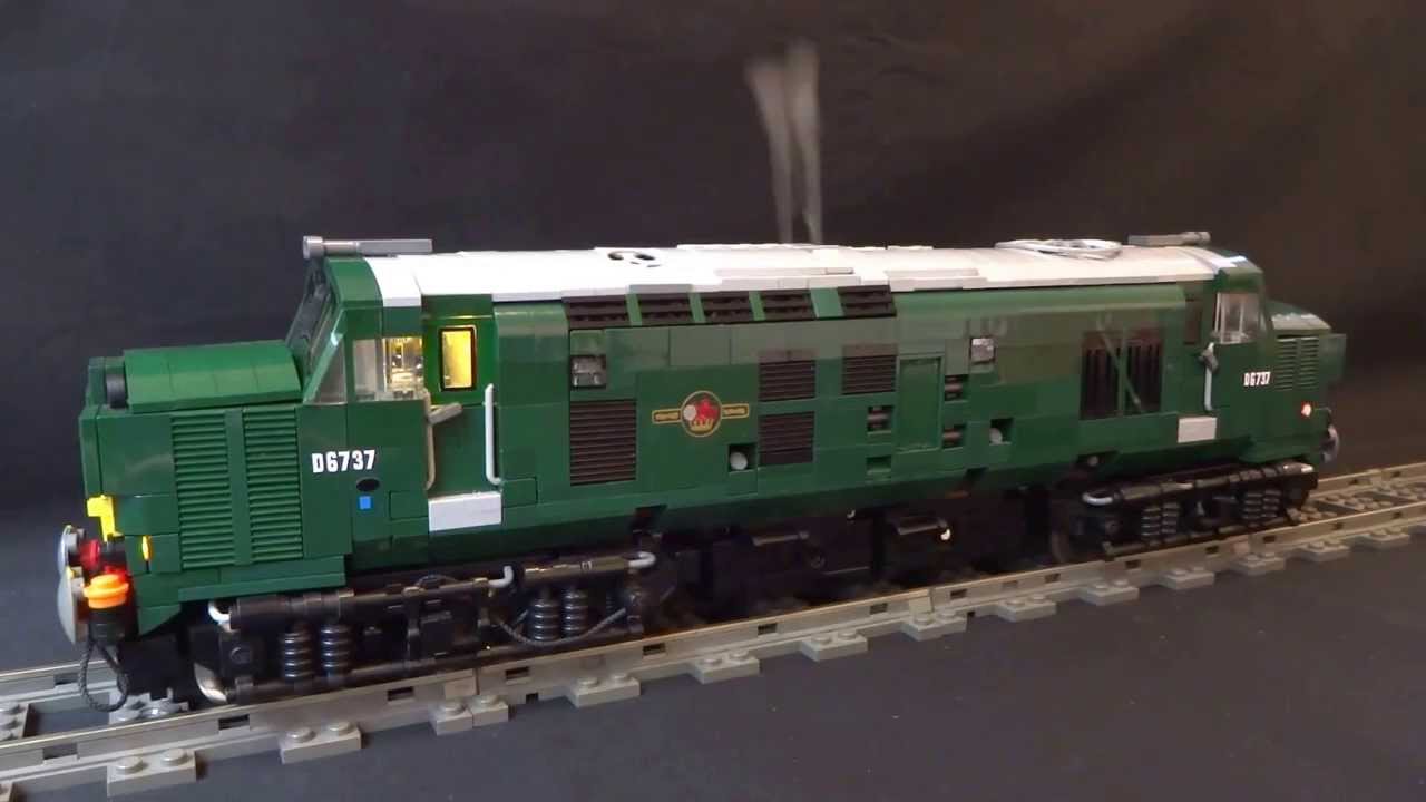 LEGO Class37 DCC - YouTube