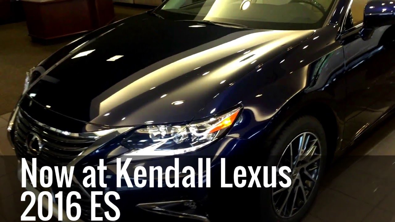 Kendall Lexus of Eugene | 2016 Lexus ES - YouTube