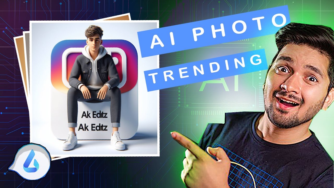 3D SOCIAL MEDIA PROFILE MAKING IN MOBILE || TRENDING PROFILE AI IMAGE # ...