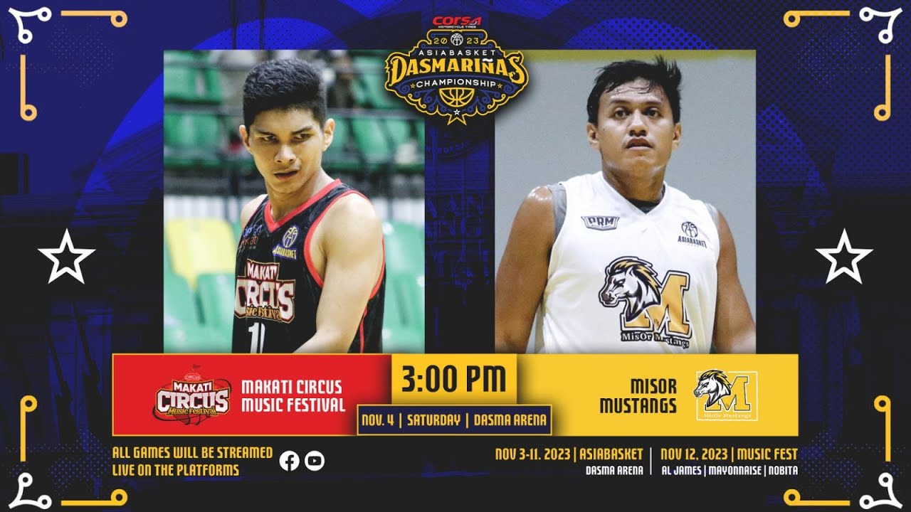 Makati Circus Music Festival vs MisOr Mustangs | HIGHLIGHTS - YouTube