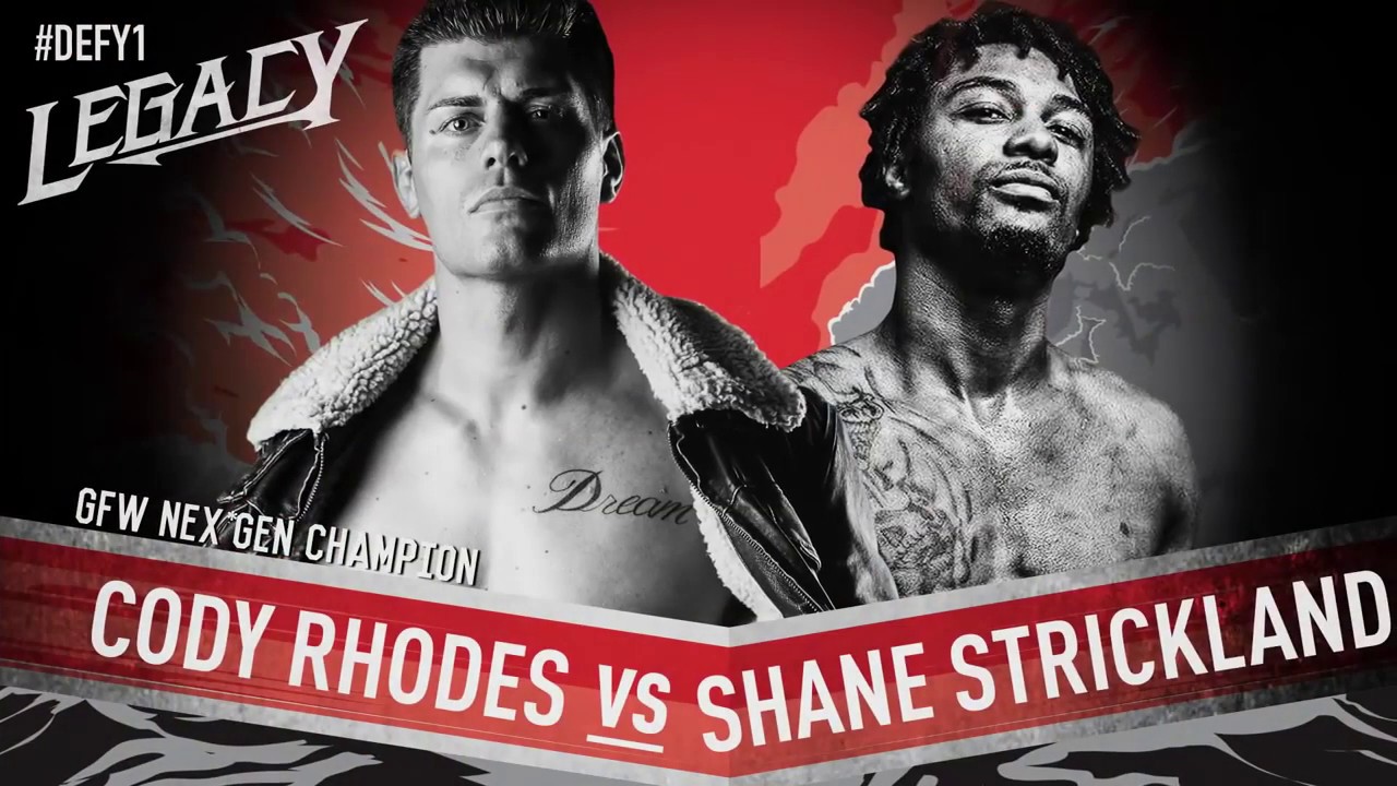Cody Rhodes vs Shane Strickland On Throwdown Thursday (Full Match ...