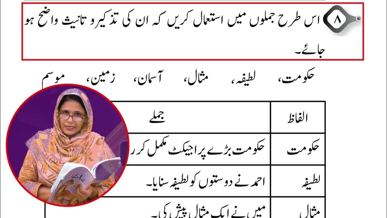 Gohar Urdu (Nadaye Urdu) 5|Unit 19|Lec 5|Mashq|Part 2 - YouTube