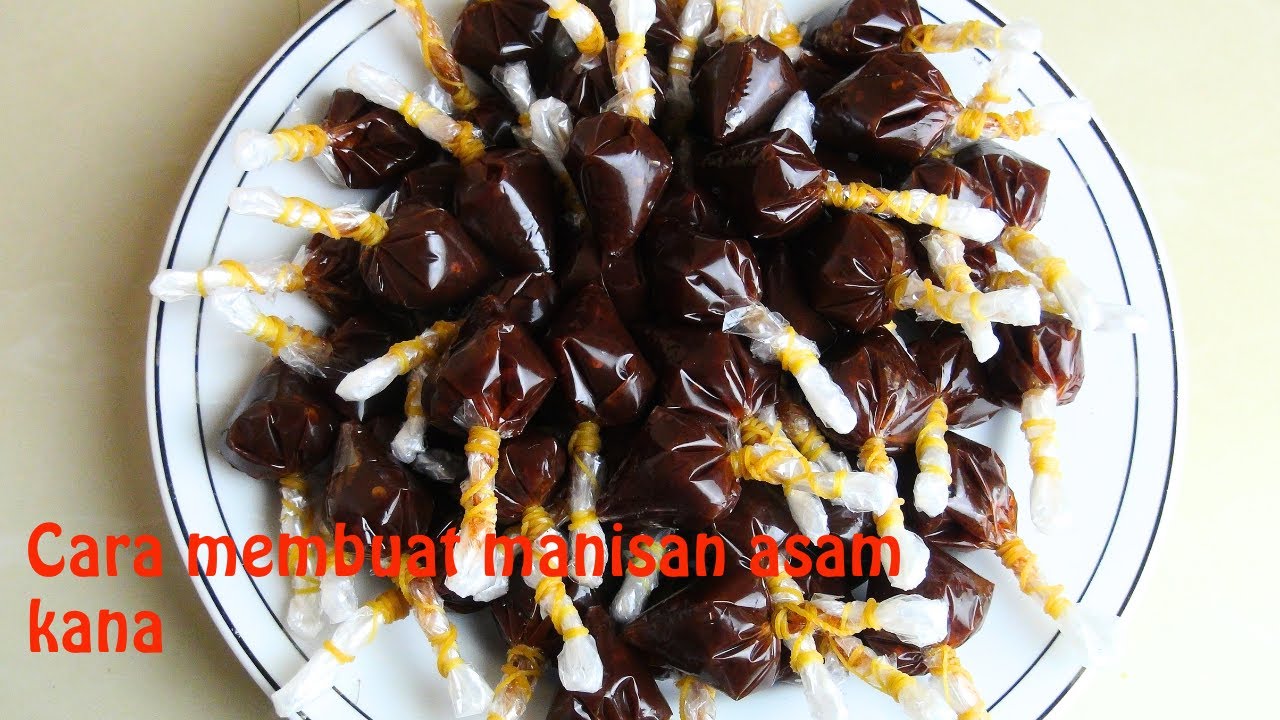 MEMBUAT ASAM KANA / TAMARIND CANDY - YouTube