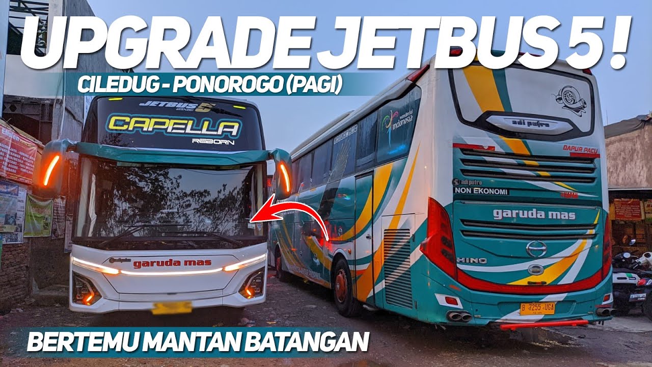 BIS TERBARU GARUDA MAS JETBUS 5..!! PEREMAJAAN UNIT BARU LAGI.. PO INI ...