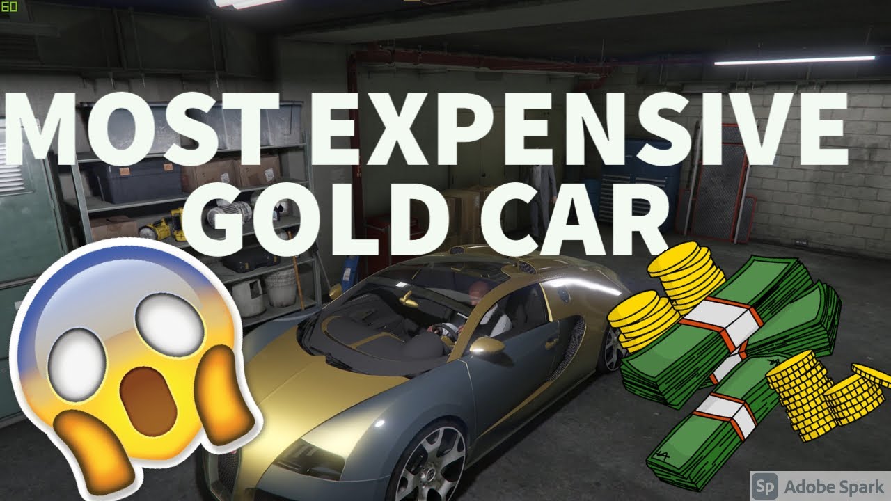 DRIVING THE MOST EXPENSIVE GOLD PLATED CAR | Worth 70 Crores!! 🔥🔥 - YouTube
