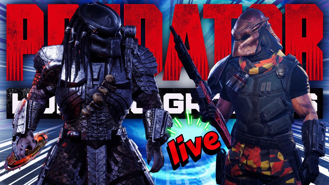 Vale! Hora de Predator: Hunting Grounds con Amigos Live Streaming ...