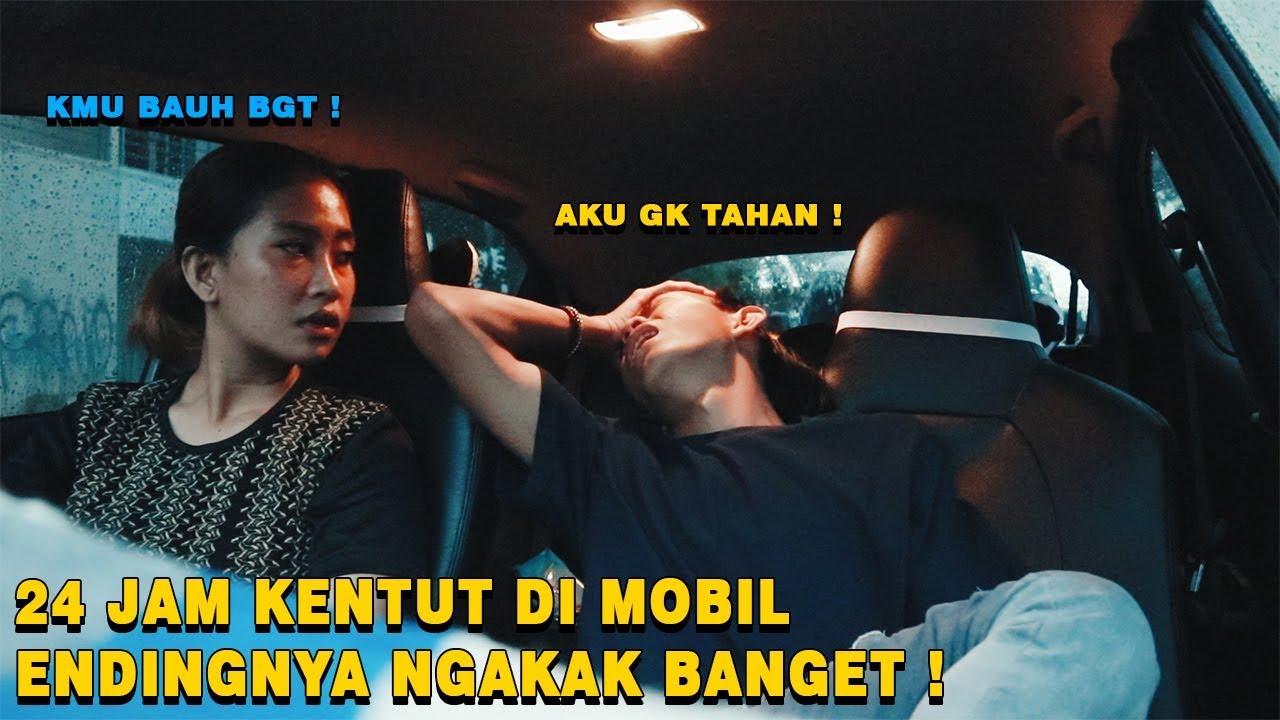 NGAKAK ! PRANK PACAR 24 JAM KENTUT DI MOBIL ( Reaksinya Lucu BANGET ...