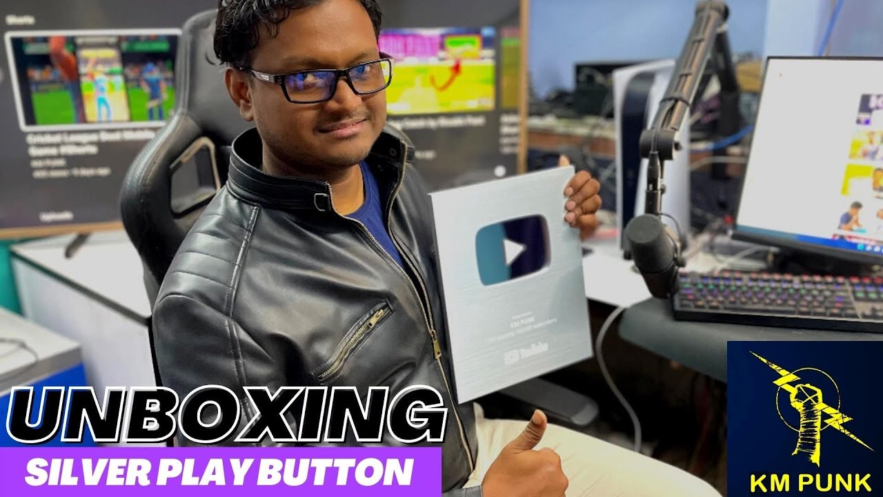 Silver Play Button Unboxing | - YouTube
