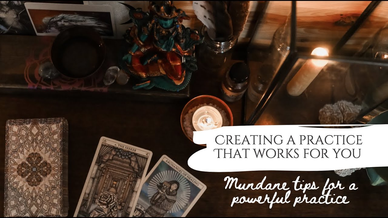 Creating a spiritual practice that works for you | Mundane tips for a ...