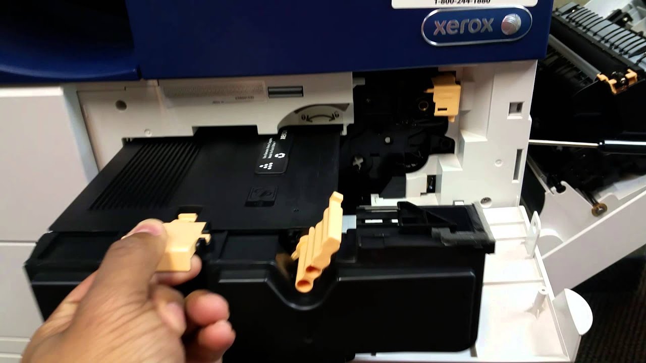 4260 xerox install drum & toner - YouTube