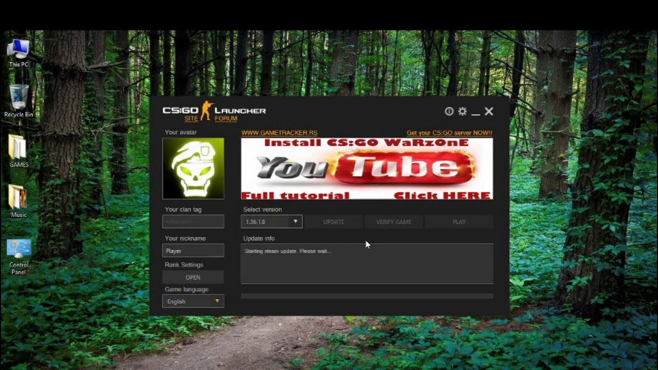 How To Solve Error Loading Swf File In Csgo Steamnosteam 2017 Youtube