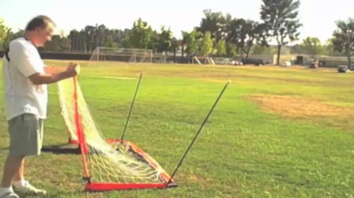 HOW TO SET UP A 4x8 BOWNET SOCCER GOAL - YouTube